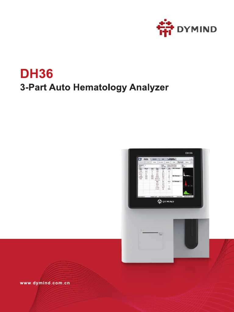 Dymind DH36 Automatic 3 - Part Analyzer Brochure | PDF