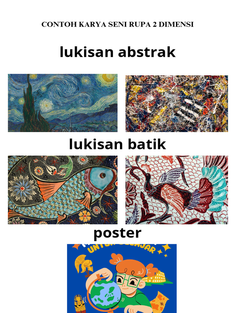 Contoh Karya Seni Rupa 2 Dimensi - 20250508 - 112231 - 0000 | PDF