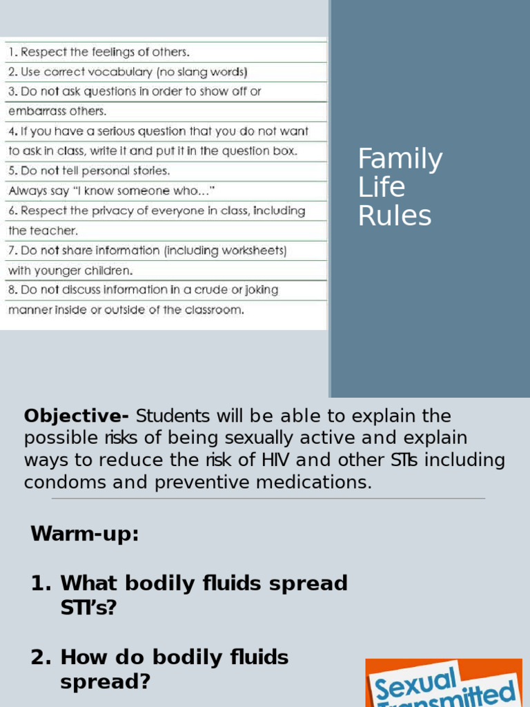 Types of Stis and How They Are Transmitted and Their Effects | PDF ...