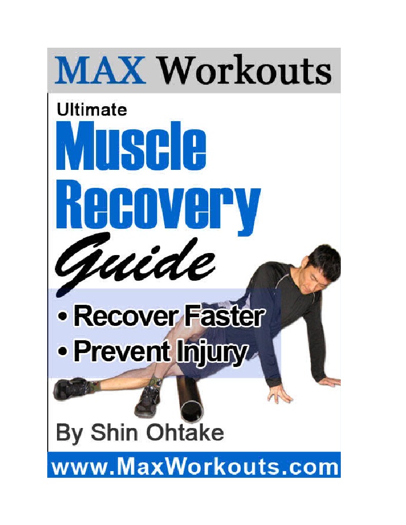 Muscle Recovery | PDF | Anatomical Terms Of Motion | Physical Exercise