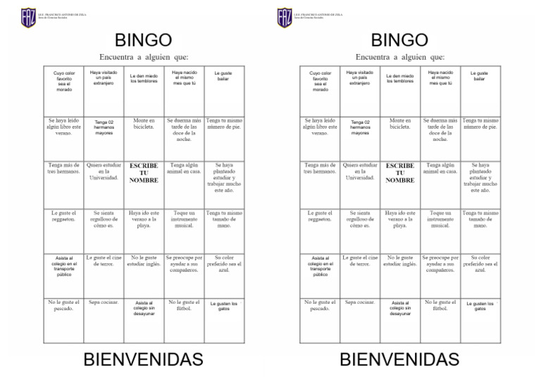 Bingo x2 | PDF