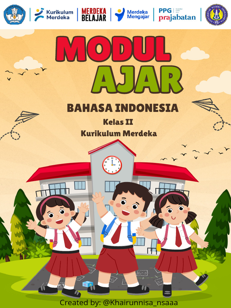 Modul Tarl Kelas 2 Bahasa Indonesia 2P | PDF