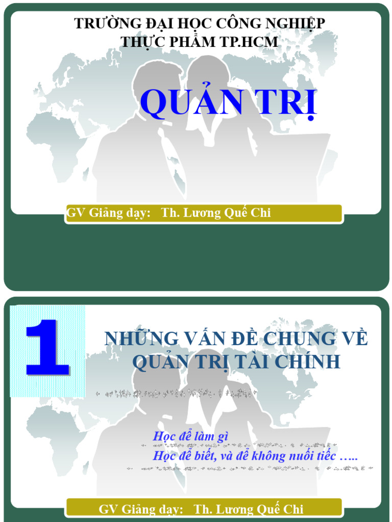 C1 - Tong quan QTTC | PDF