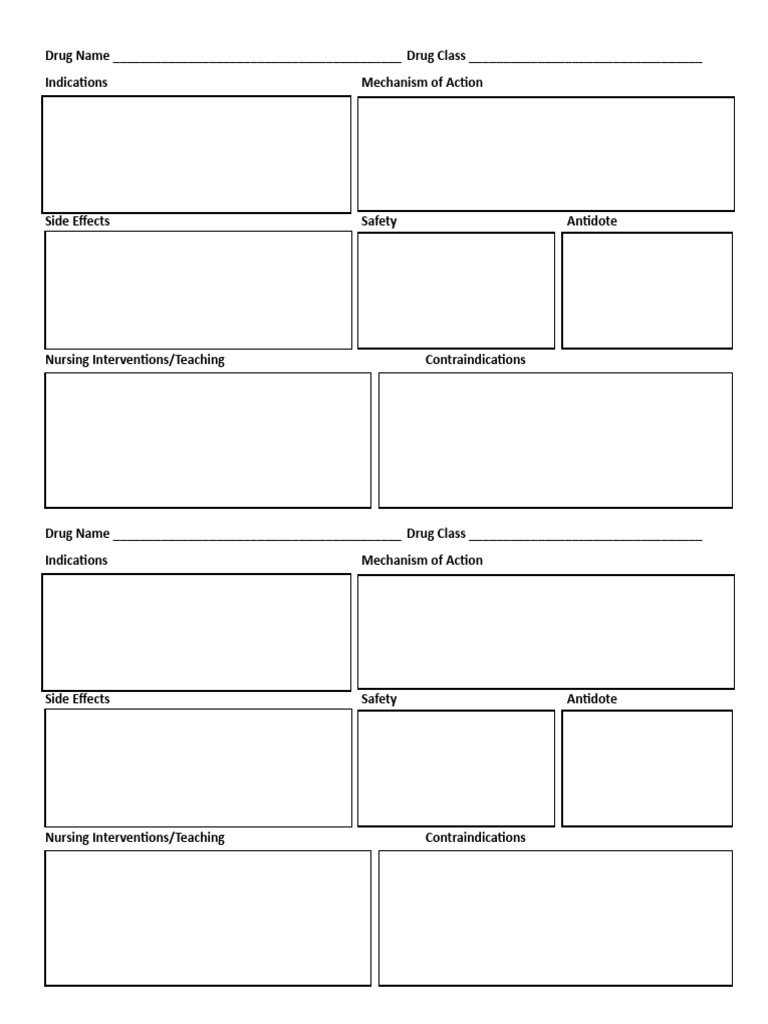 N4 Drug Cards (1) | PDF