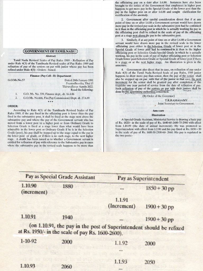 Go 57 Pay Anomaly | PDF