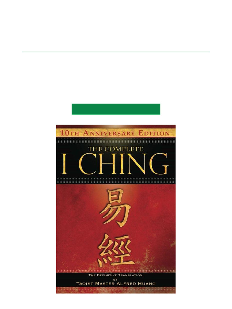 The Complete I Ching 10th Anniversary Edition The Definitive ...