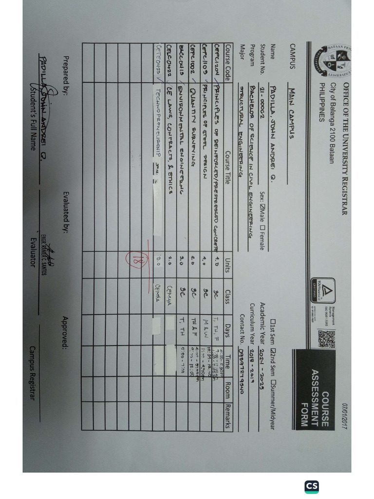 Rof-042 John Andrei Padilla | PDF