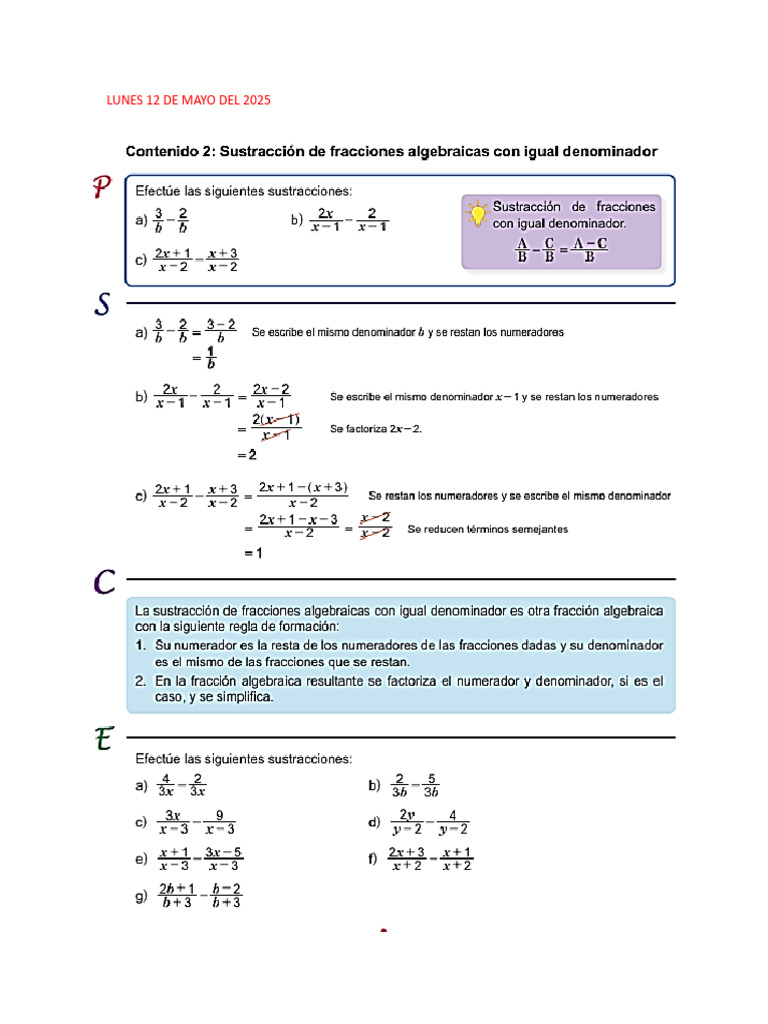 Plan de Matematica para 10mo A CONTENIDO 2 | PDF