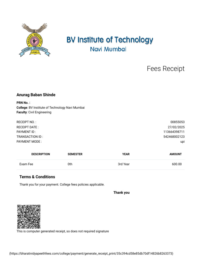 Exam Fee6 | PDF