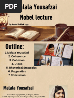 Malala's UN Speech: Rhetorical Impact | PDF | Malala Yousafzai | Violence