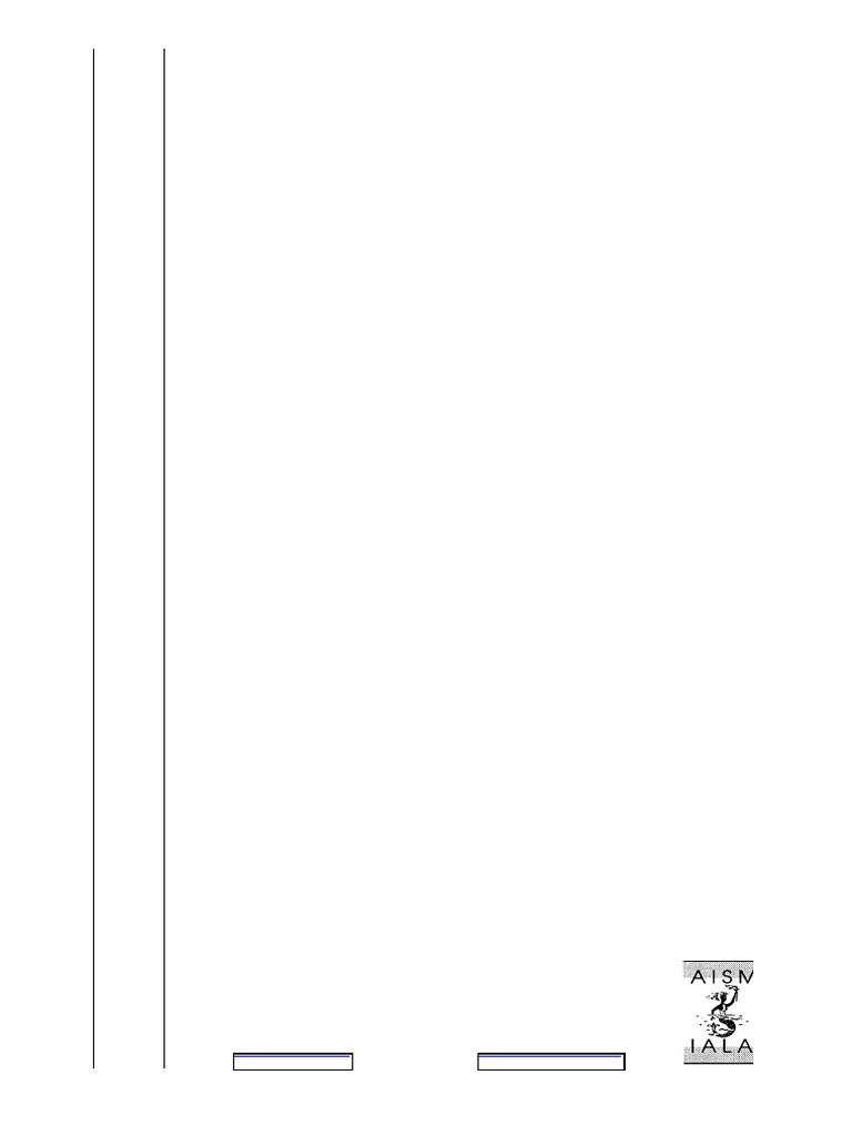IALA Recommendation O-114 Overview | PDF