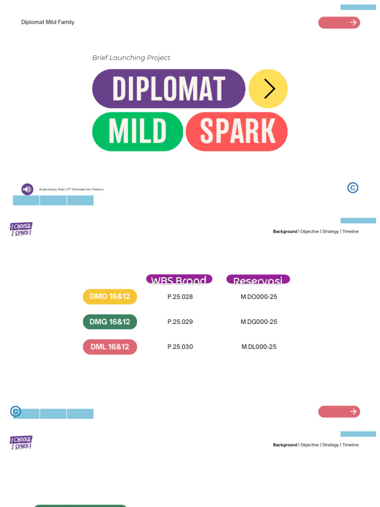 Brief Launching Diplomat Mild Spark | PDF