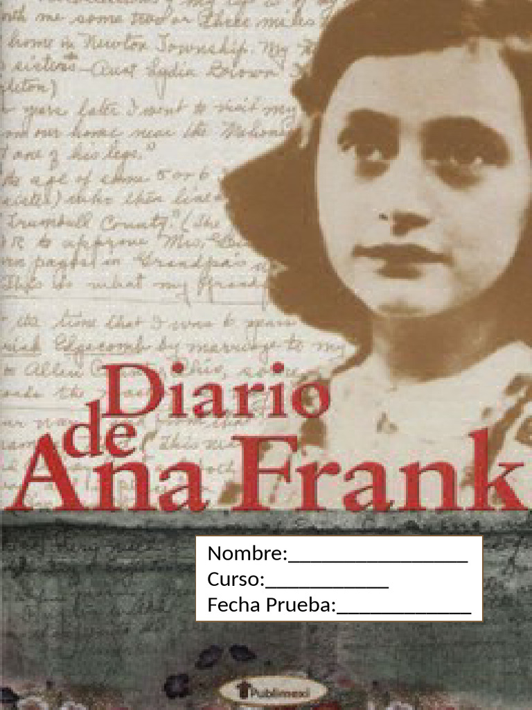 PORTADA EL DIARIO ANA FRANK | PDF