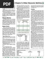 5E Training Proficiency Guidelines | PDF