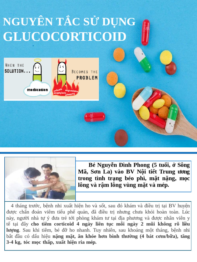 Bài 9 - Nguyên Tắc Sử Dụng Glucocorticoid | PDF