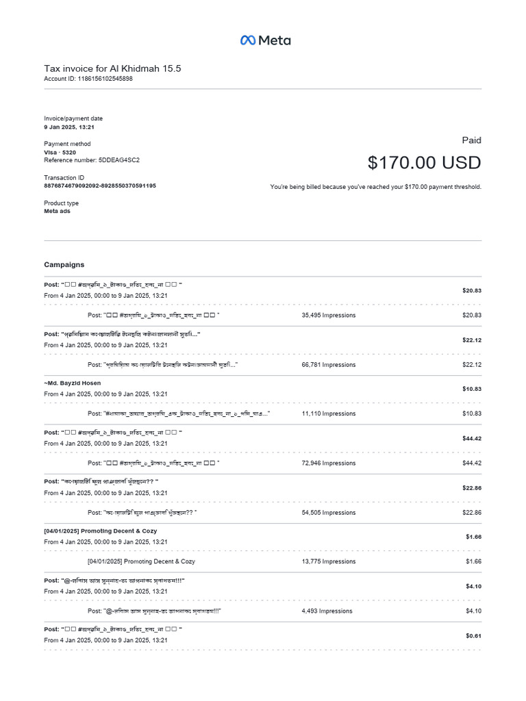 Al Khidmah 15.5 | PDF