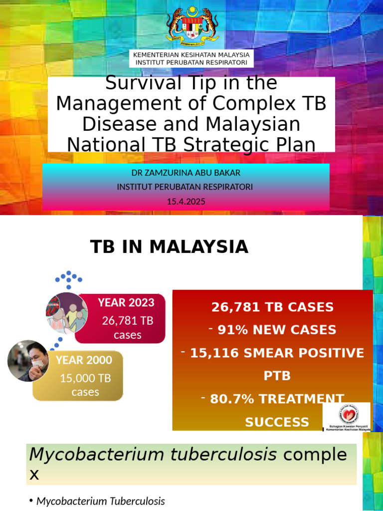 Survival Tip in The Management of Complex TB | PDF | Tuberculosis ...