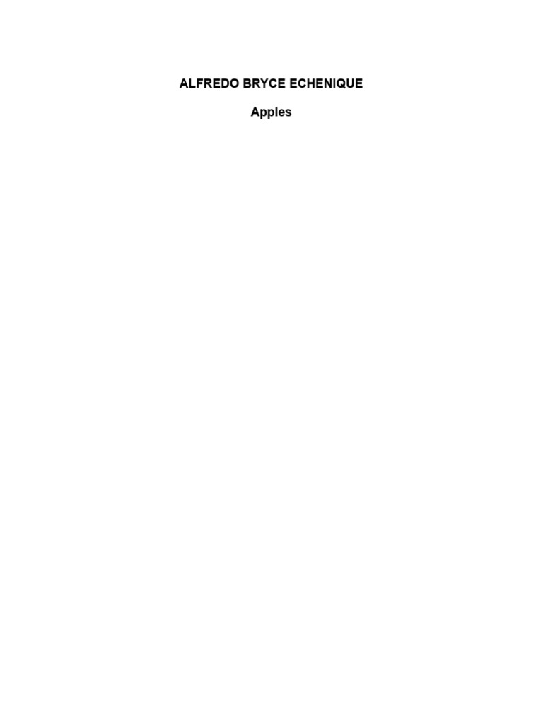 Apples | PDF | Amor