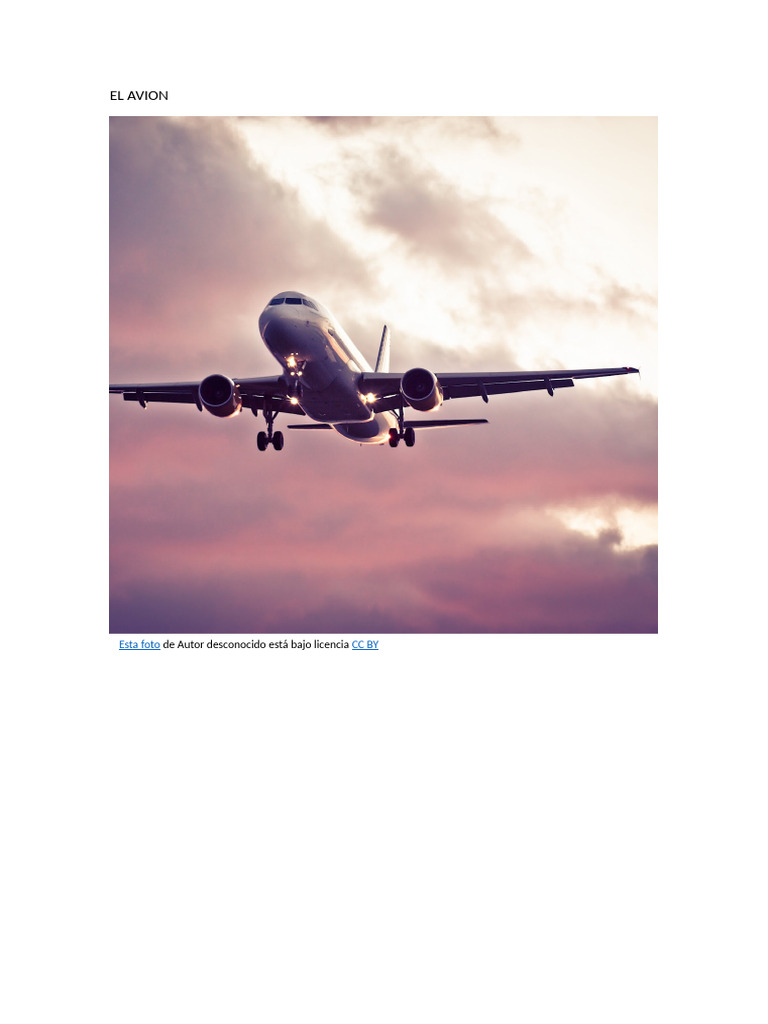 El Avion | PDF