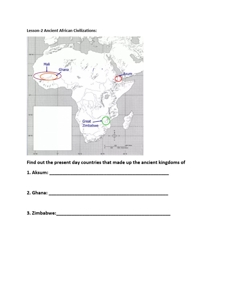 Mapwork of Africa | PDF