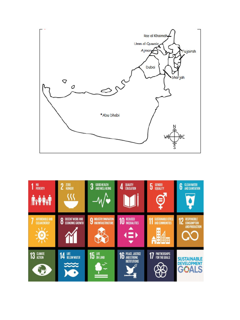 Uae and SDG Map | PDF