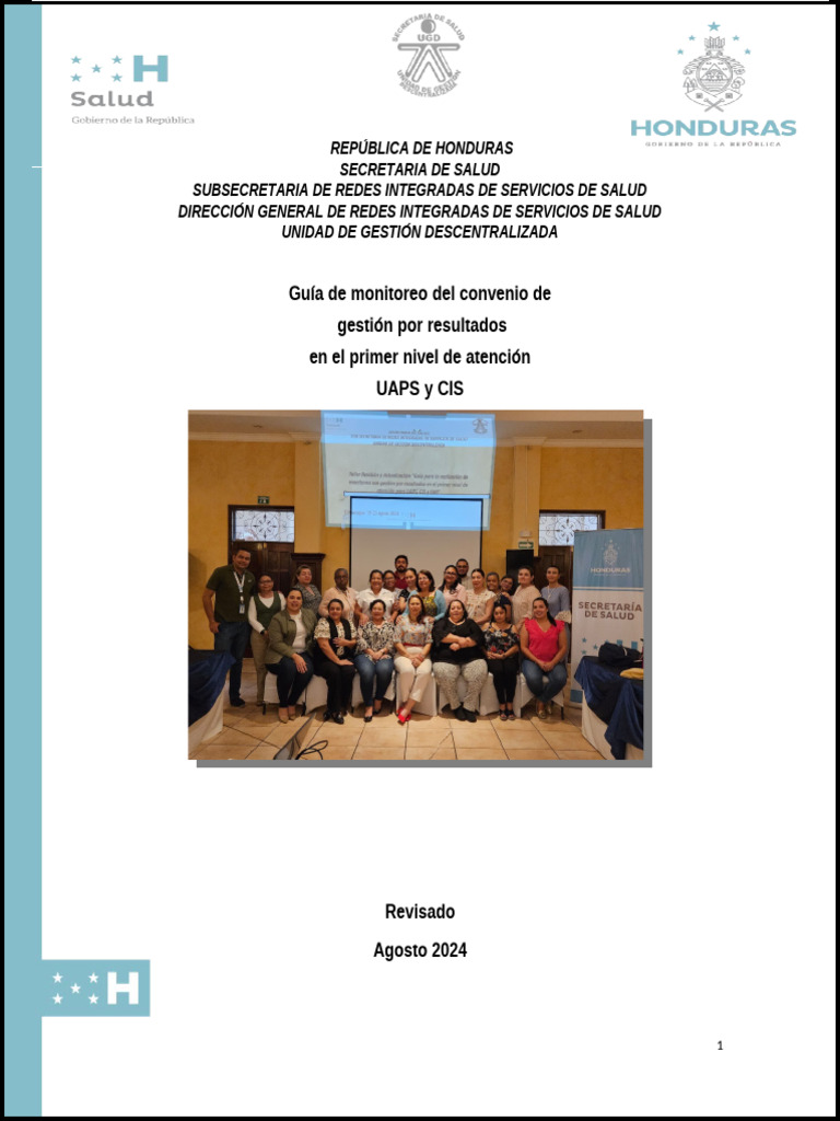 Anexo # 31 Guia de Monitoreo Cis y Uaps 24-09-24 | PDF | Presupuesto | Medición