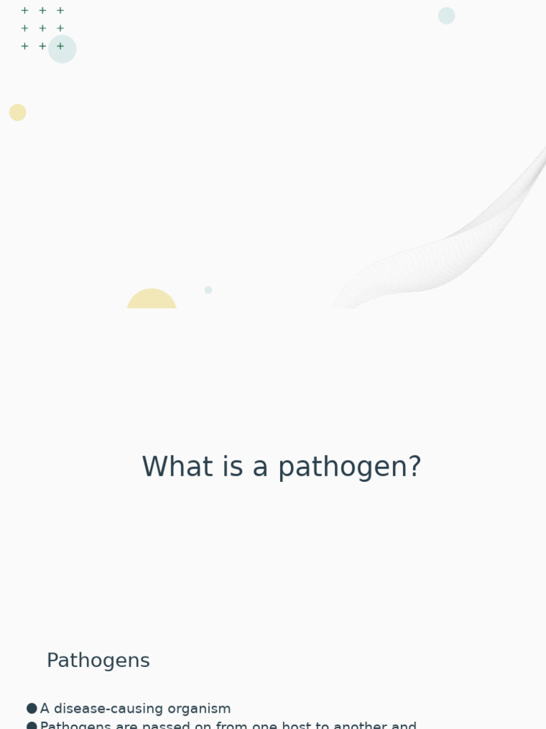 Diseases and Pathogens | PDF