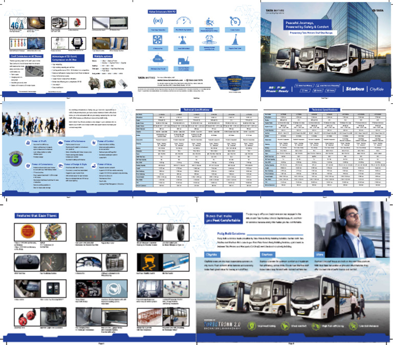 Tata Staff Bus Brochure CTC v2 - 3 | PDF