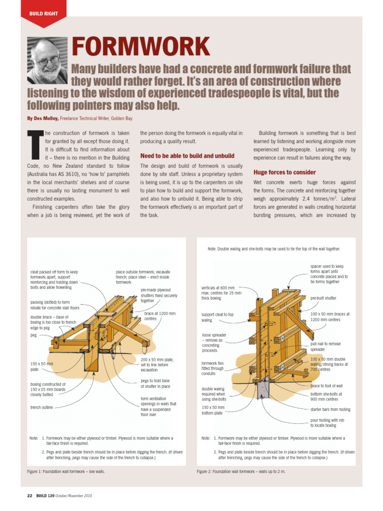 Build120 22 BuildRight Formwork | PDF | Concrete | Beam (Structure)