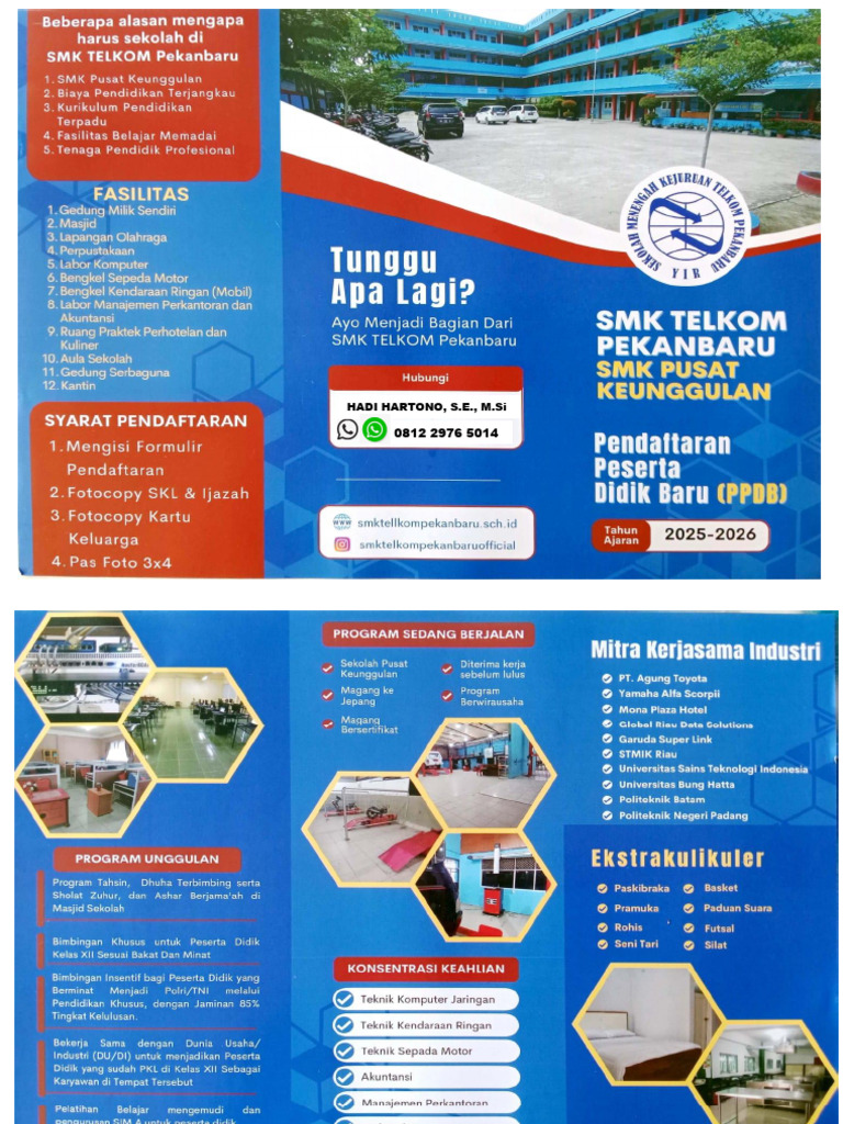 Brosur SMK Telkom | PDF