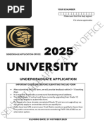 UTech Accommodation Application Form | PDF | Dormitory