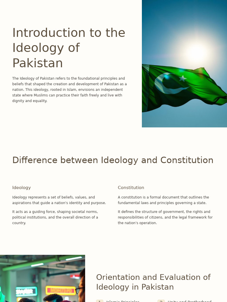 Introduction To The Ideology of Pakistan | PDF | Nationalism | Social ...