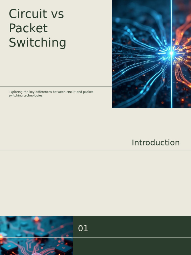 Circuit Vs Packet Switching | PDF | Computer Network | Packet Switching