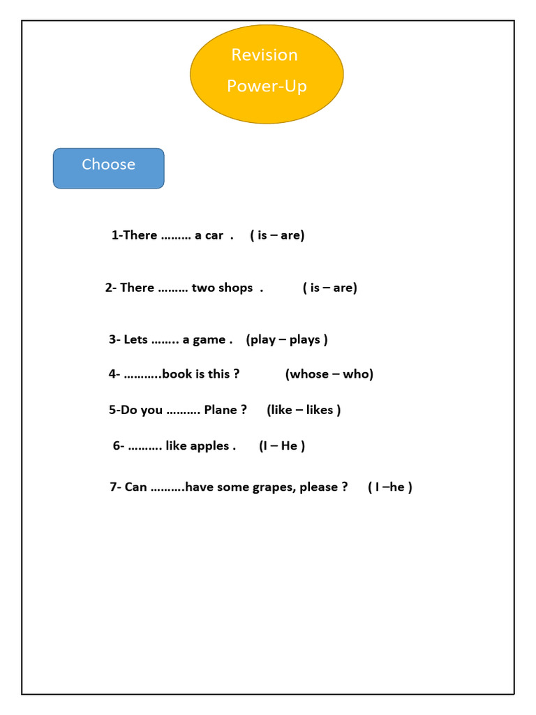 Revision Power Up | PDF