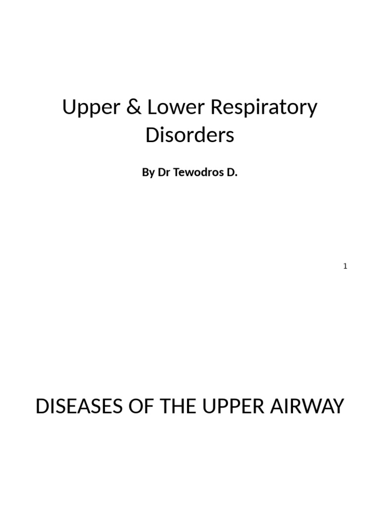 Respiratory Disease | PDF | Chronic Obstructive Pulmonary Disease | Lung