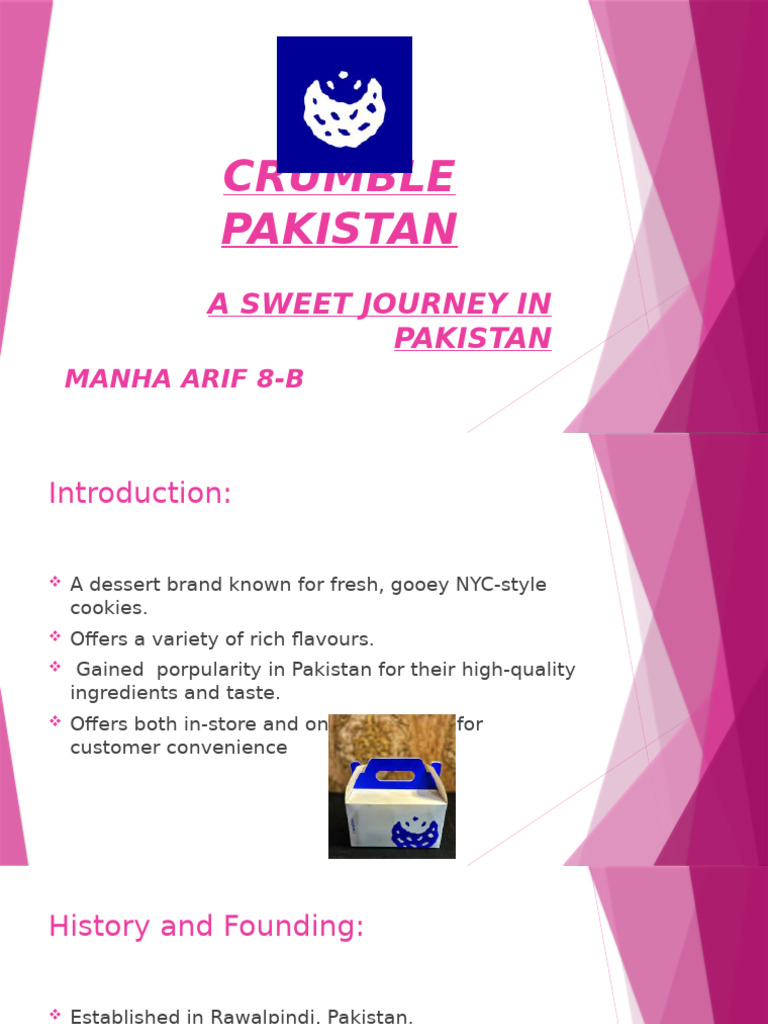 Crumble Pakistan Presentation | PDF