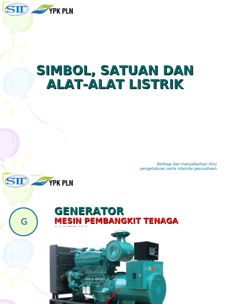Simbol dan Satuan Listrik PLN | PDF