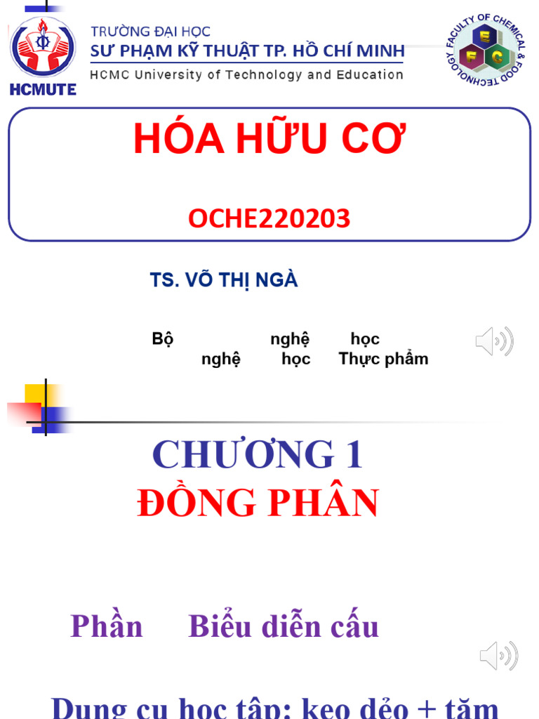 Hóa H U Cơ Chương 1 | PDF