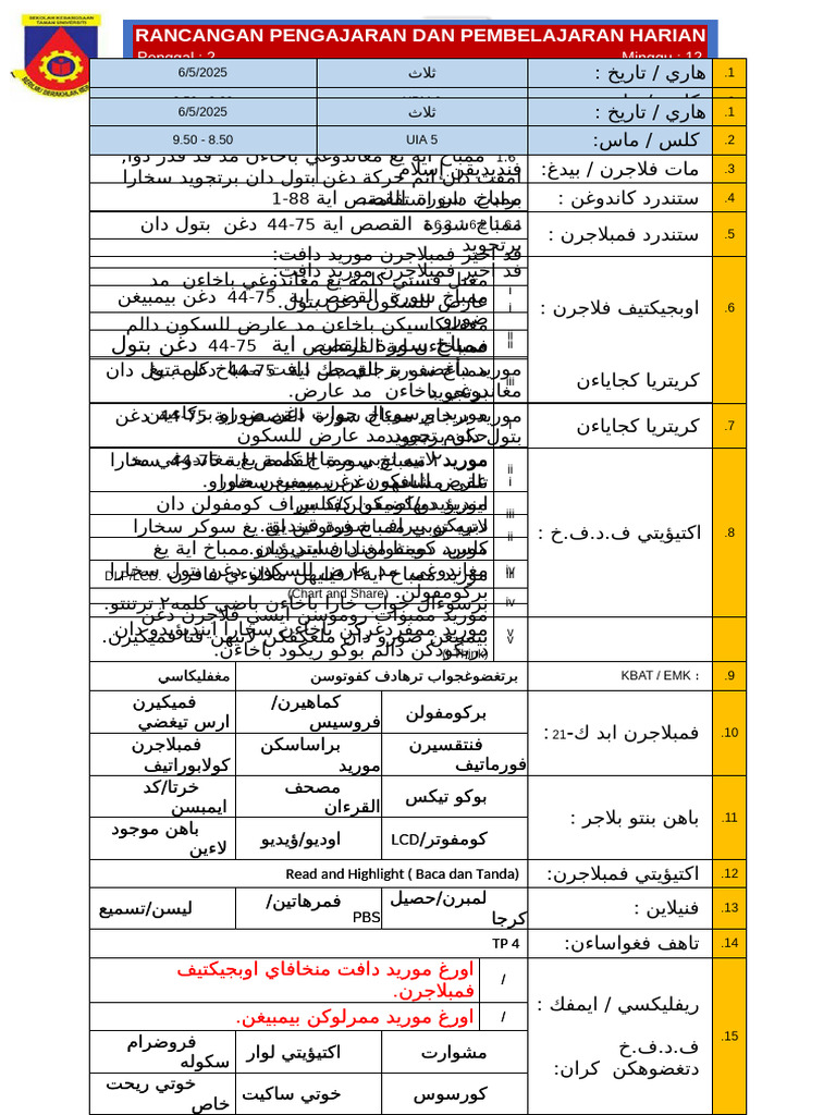 Selasa 06052025 | PDF