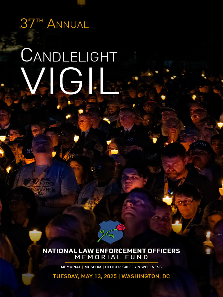 National Police Week's Candlelight Vigil 2025 Program | PDF | National ...
