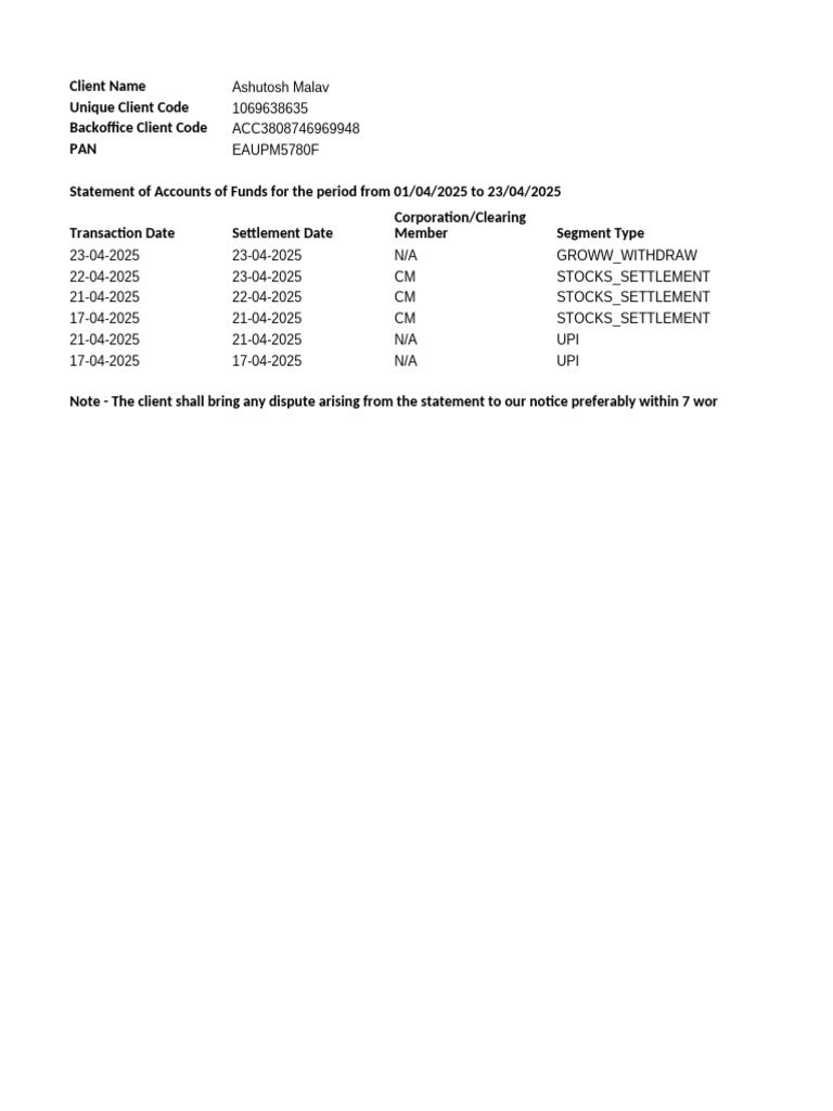 Groww Balance Statement 1069638635 2025-04-01 2025-04-23 1745470035223 ...