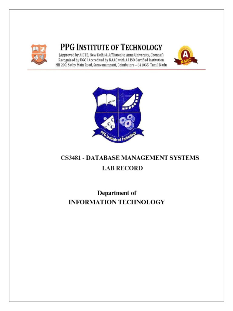 Front Page PDF | PDF