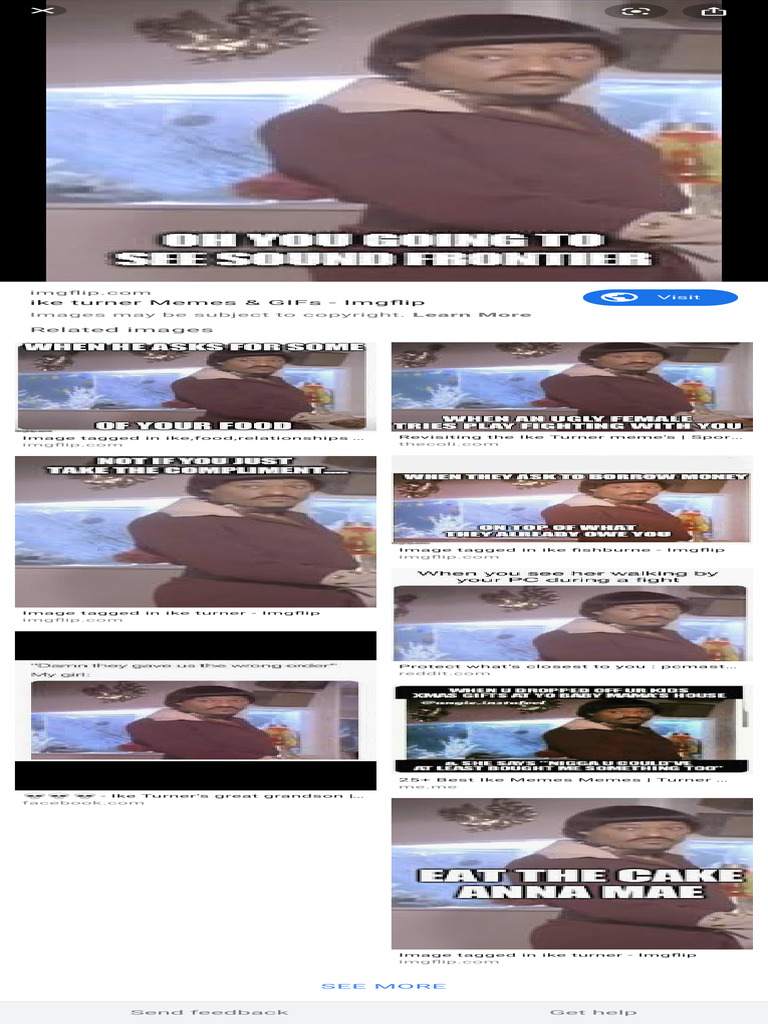 Ike and Tina Meme - Google Search | PDF