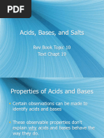 Study Notes Grade 11 Physical Science Acids and Bases | PDF | Acid | Ph