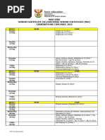 May June 2026 SC - NSC Timetable Final - 260311 - 162010 | PDF ...