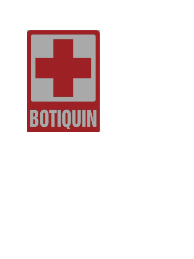 Botiquin | PDF