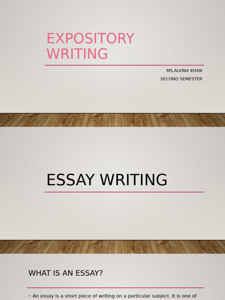 Week 1 (Essay Writing) - Lecture 2 | PDF | Essays | Semantics