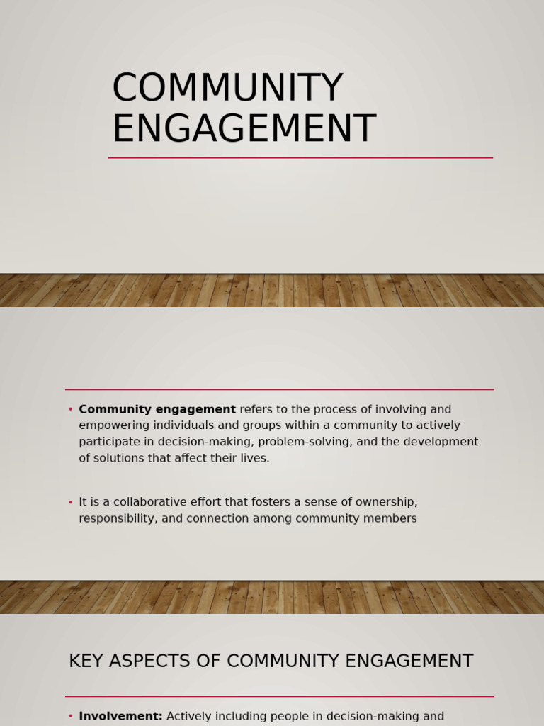 Community Engagement | PDF | Waste Management | Community