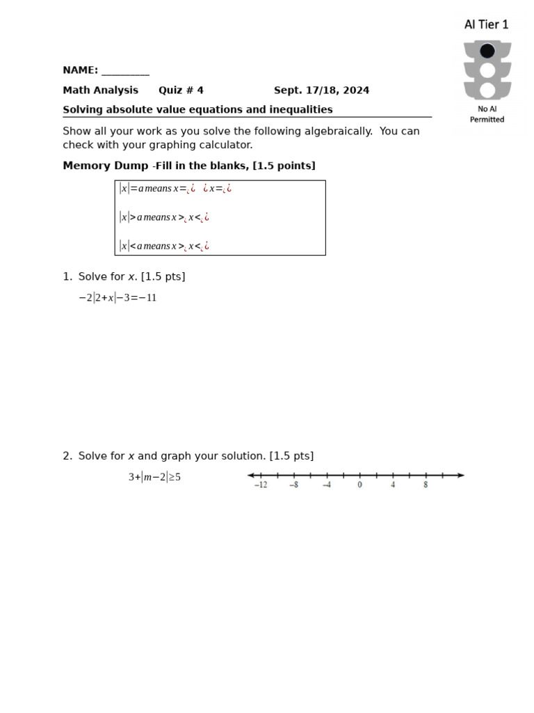 Maths Assesment | PDF