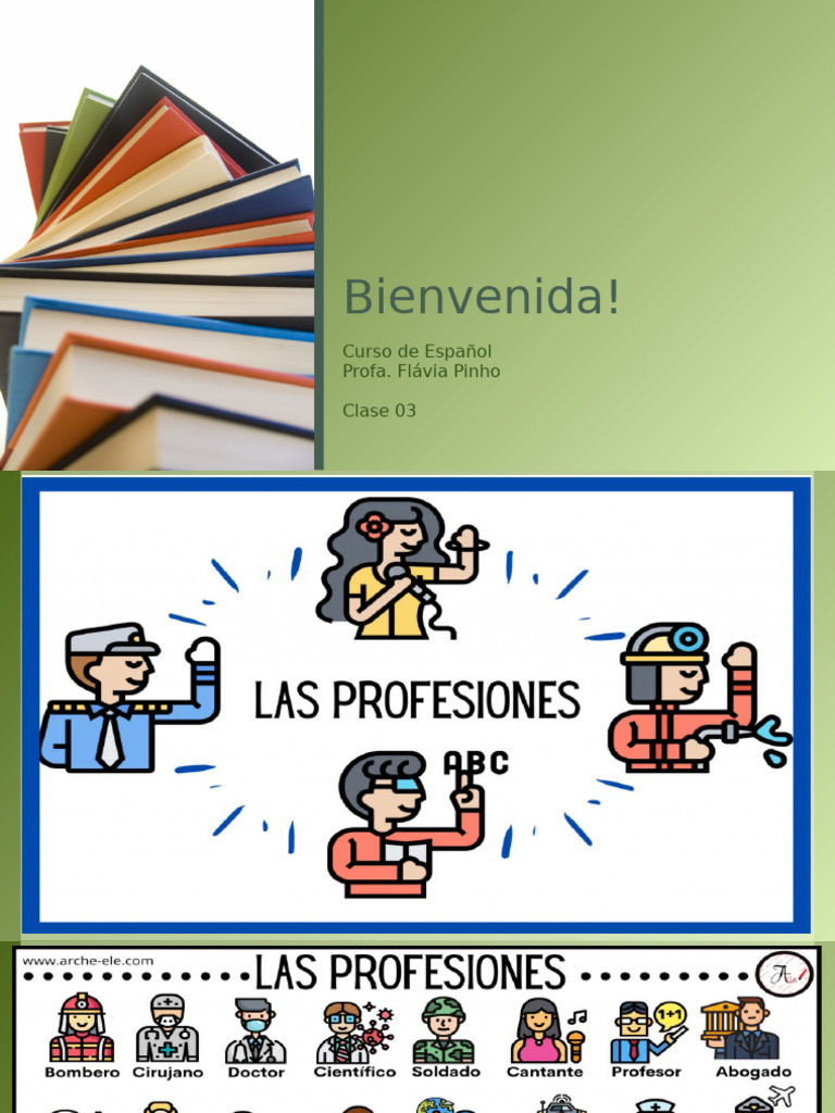Clase 03 - Las Profesiones y Las Nacionalidades | PDF